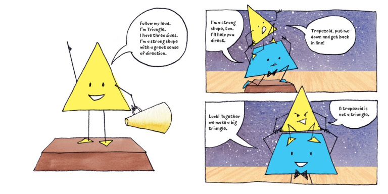 Can You Read Me a Story?: Children learn about shapes in clever comics ...