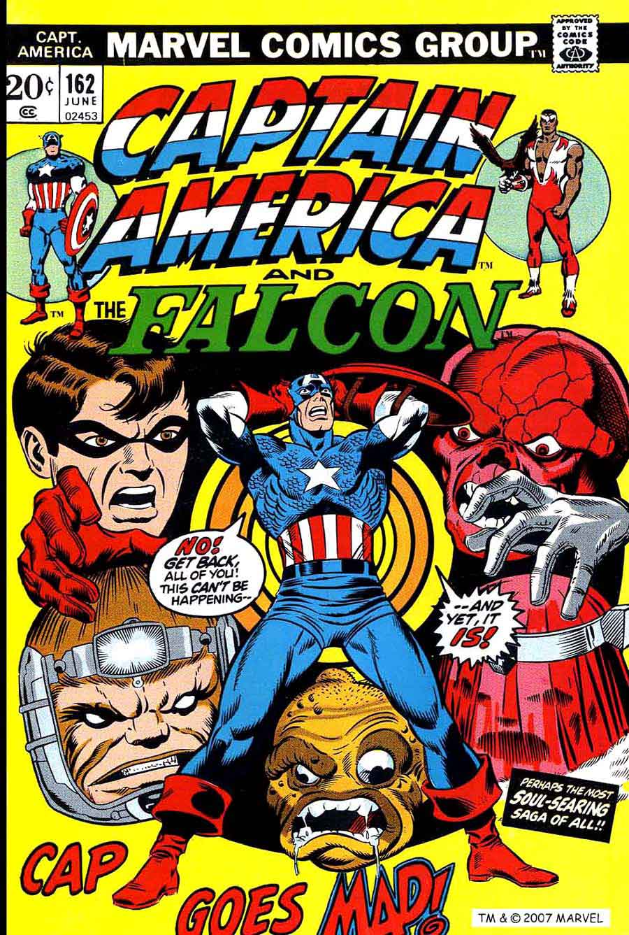 Captain America #162 - Jim Starlin cover - Pencil Ink