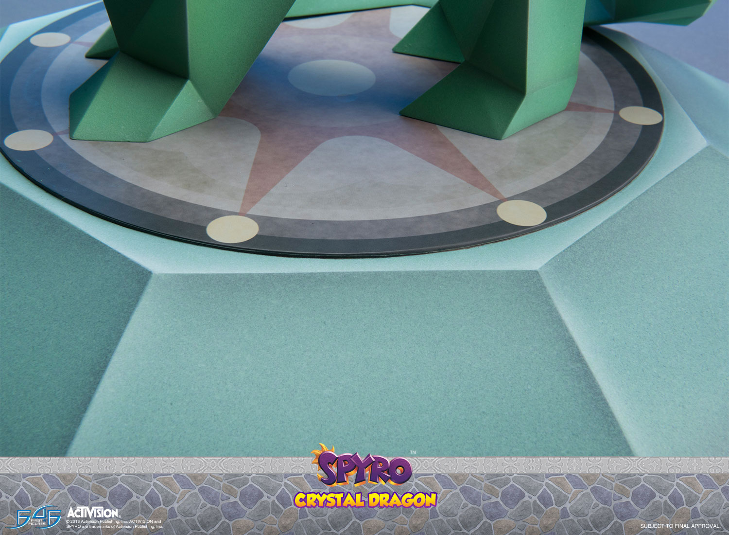 Spyro the Dragon - Crystal Dragon Statue (First 4 Figures)