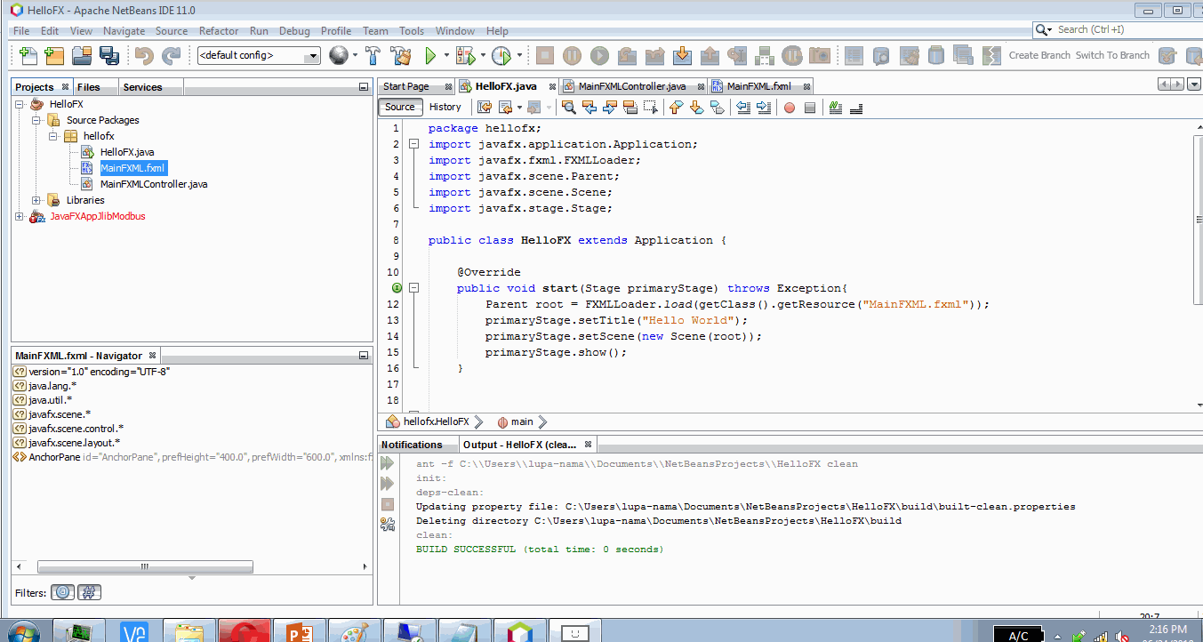 Create Project Java 12 + JavaFX using Apache Netbeans Create Project Java 12 + JavaFX using Apache Netbeans