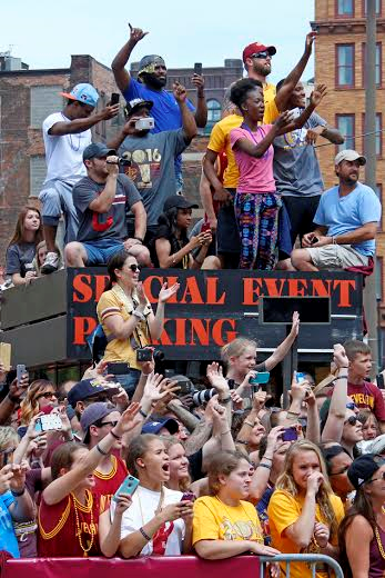 Cleveland celebrates Cavaliers with huge NBA victory parade (photos)