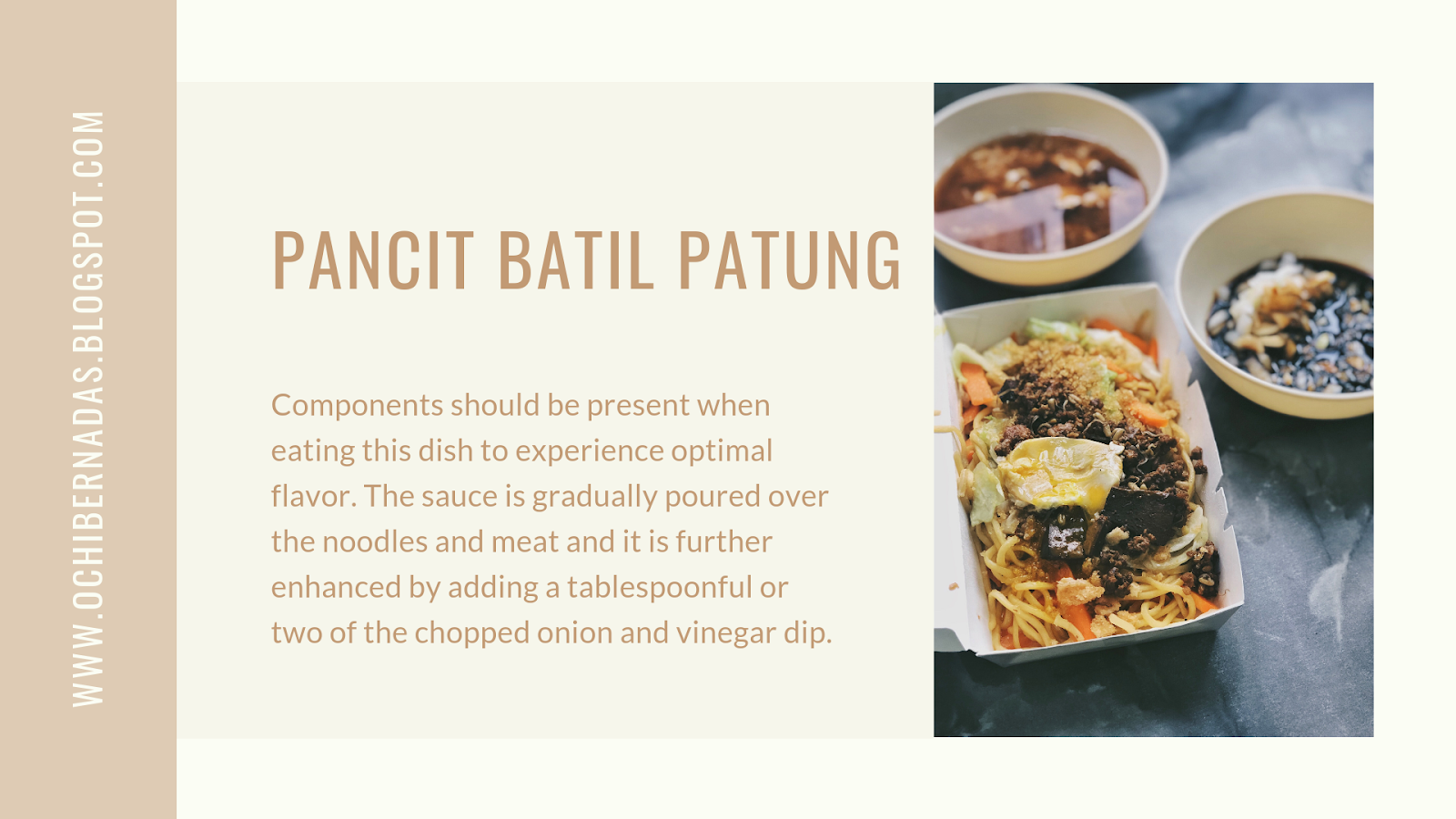 Trying Pancit Batil Patung For The First Time - Ochi In The City