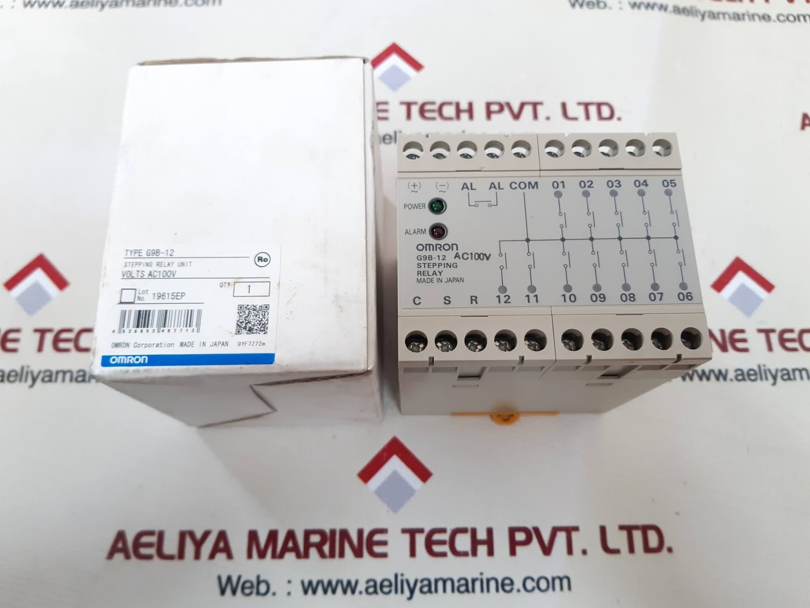 OMRON G9B-12 STEPPING RELAY UNIT - Aeliya Marine