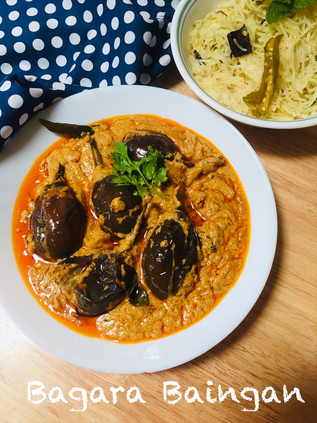 Bagara Baingan - From Sushma's Kitchen