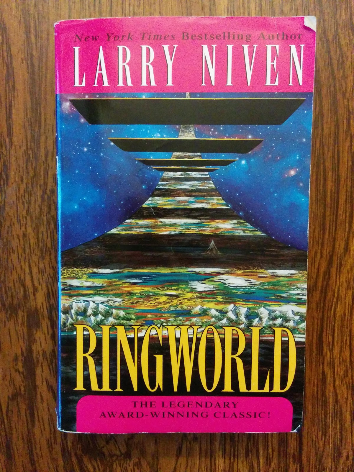 Jeff Tranter's Blog: Hugo Winner Book Review: Ringworld by Larry Niven