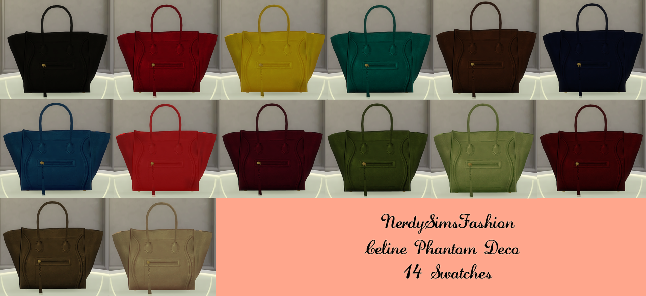 Sims 4 Ccs The Best Bag By Nerdysimsfashion