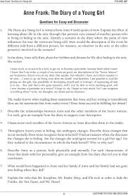 essay examples: Anne Frank Essay
