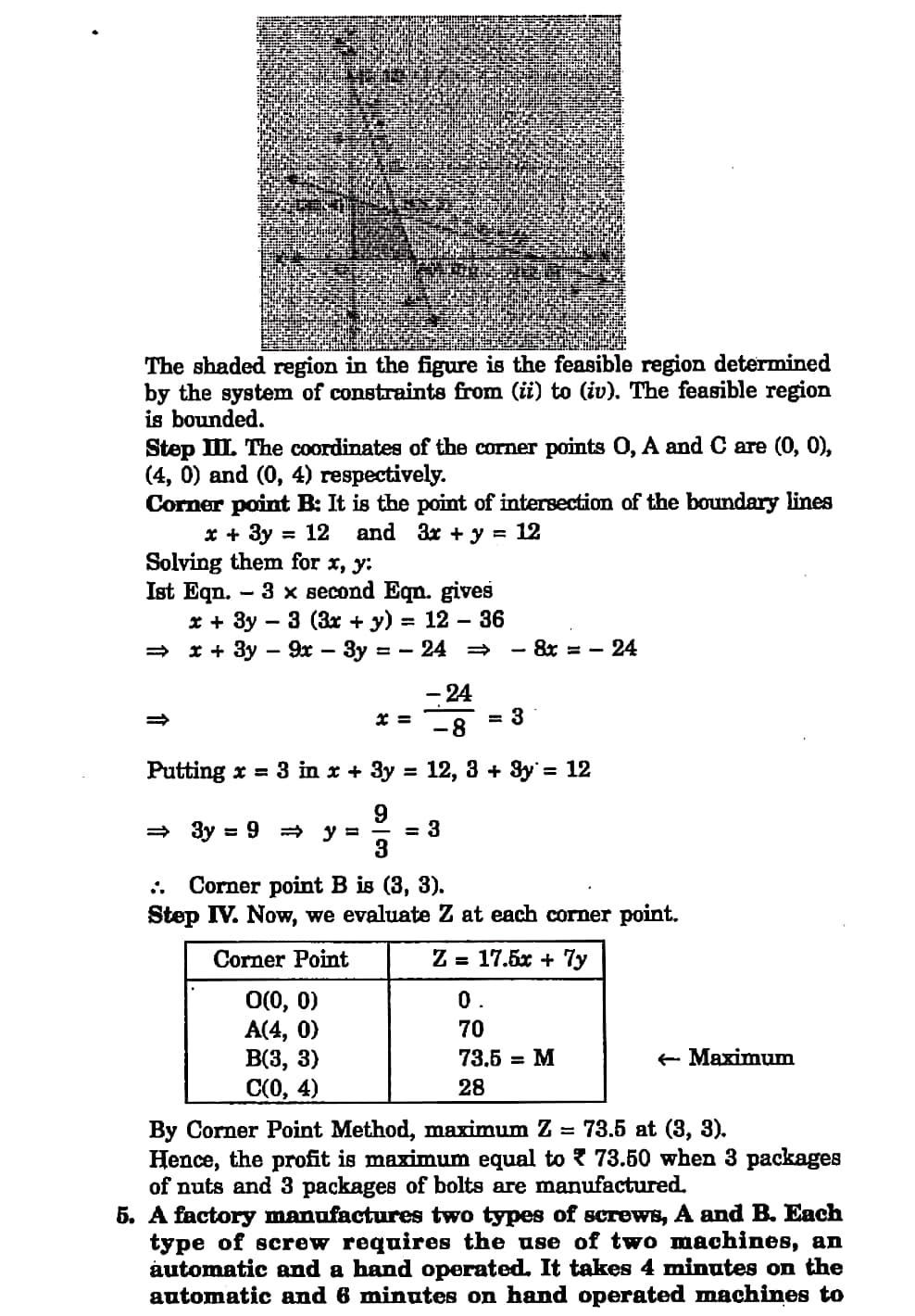 Linear programming class 12 math - Studypur