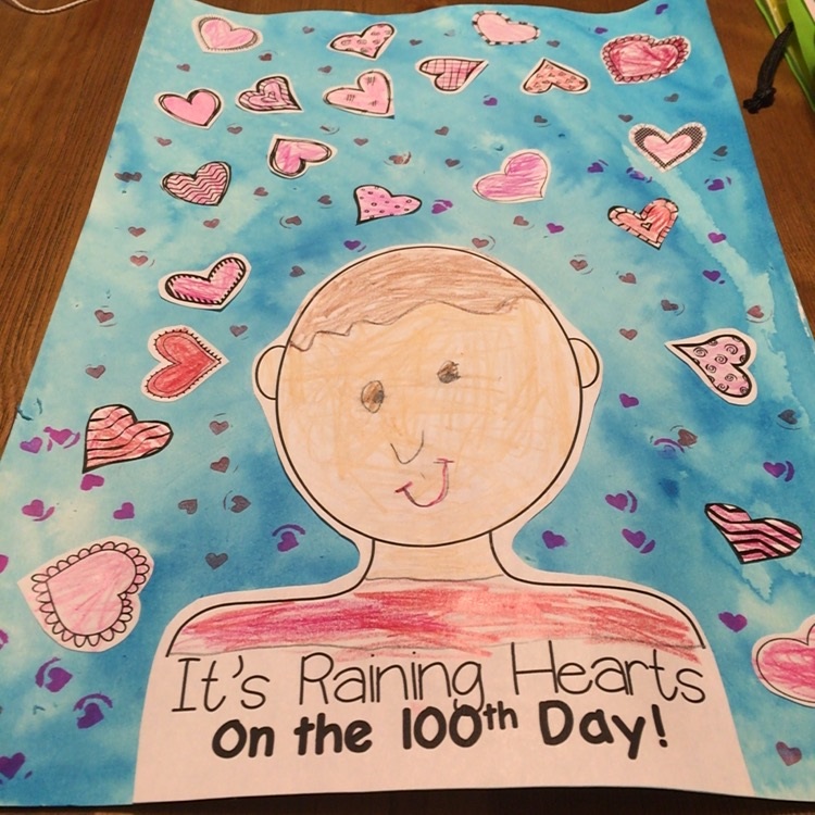 Totally Terrific in Texas: 100th Day of School and Valentine's Day
