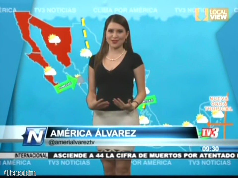 Las diosas del clima: America Alvarez