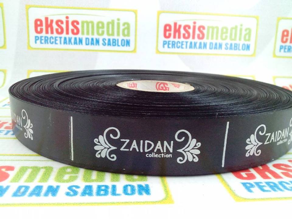 Label Pita Sablon di Muaro Jambi ~ Cetak Sablon Murah