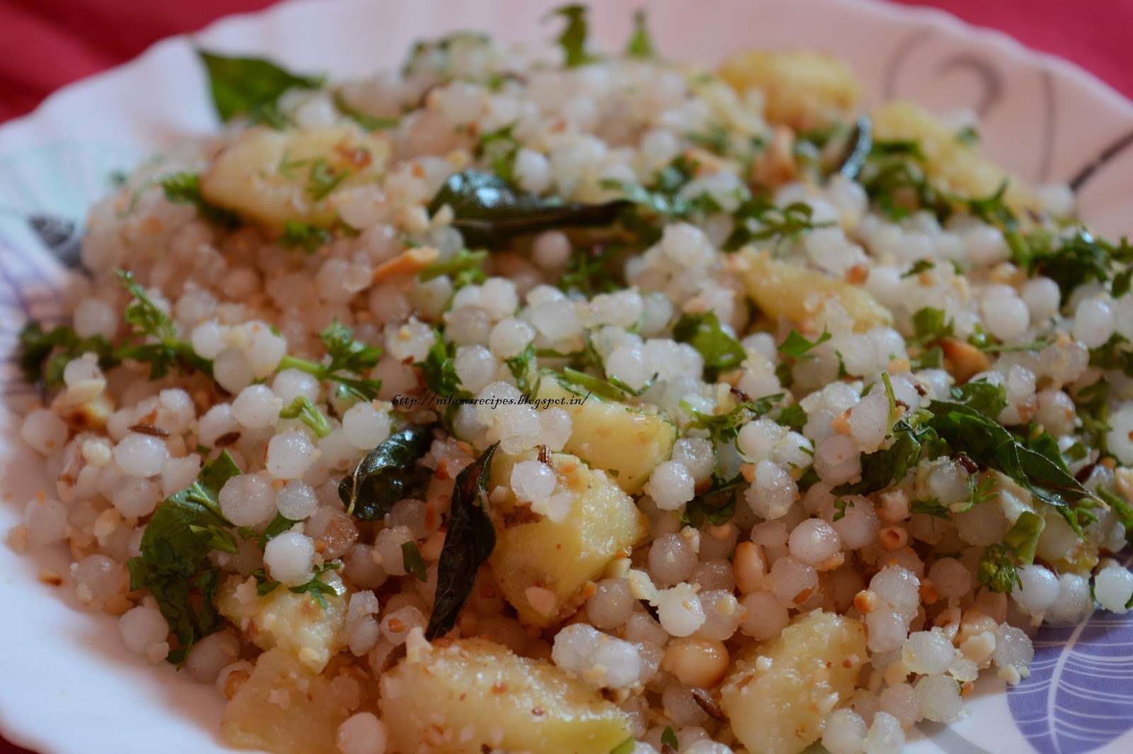 Sabudana Khichadi | Sabudana Khichdi Recipe in Marathi Style | साबुदाणा ...