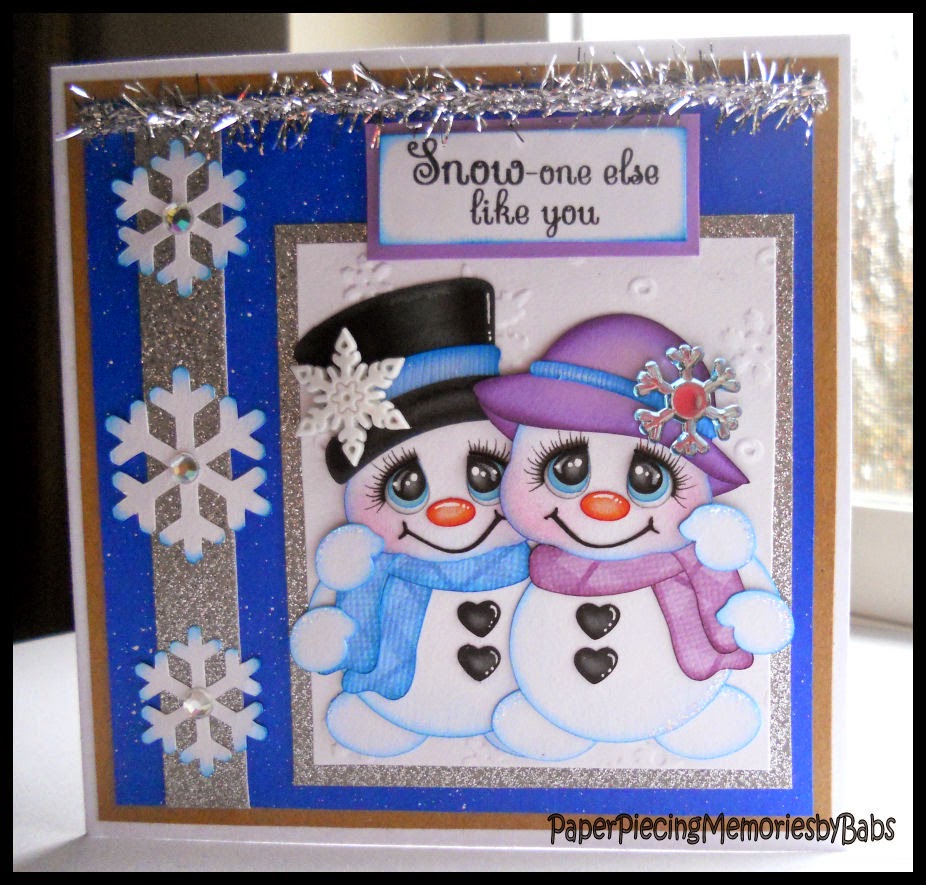 PAPER PIECING MEMORIES BY BABS: 2014