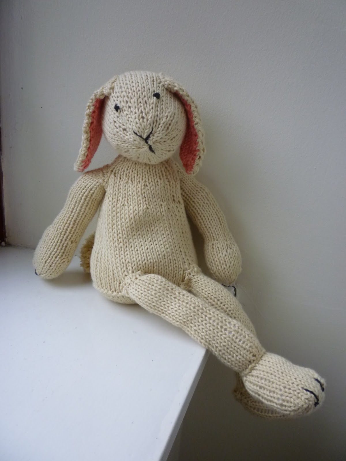 Kestrel Makes: Baby Gifts - Knitted Rabbit and Cardigan