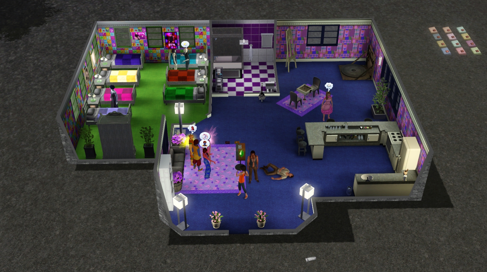 Ceres'Sims: Asylum Challenge: Update 1