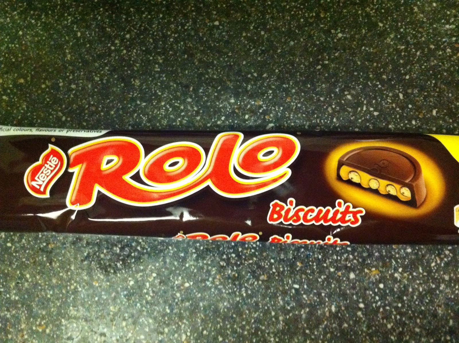A Review A Day: Today's Review: Rolo Biscuits
