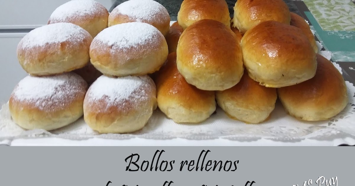 Mi pastelería: Bollos rellenos de Nocilla y Nutella