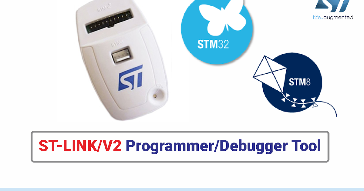 ST-LINK/V2, Programmer/Debugger Tool for STM8 & STM32 | Robotics University