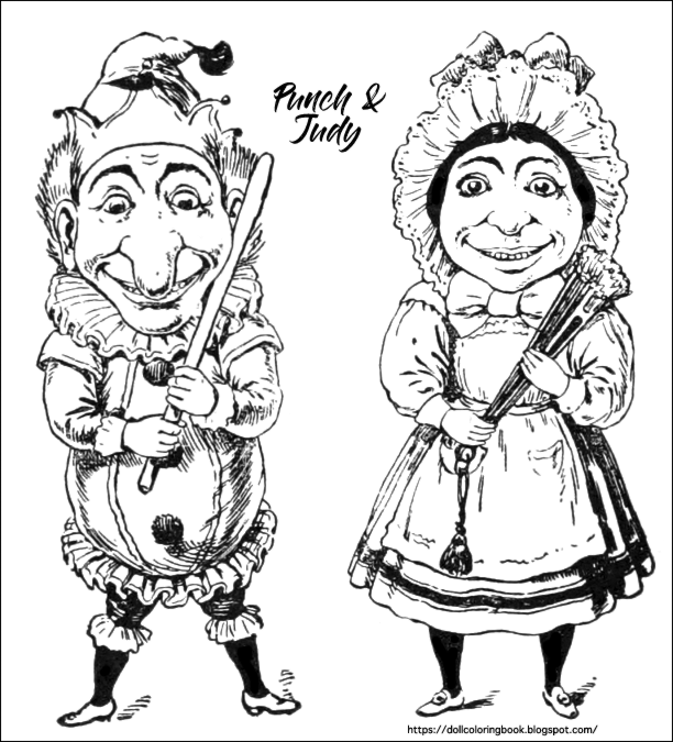 Punch And Judy Puppets Template at Ronald Caster blog