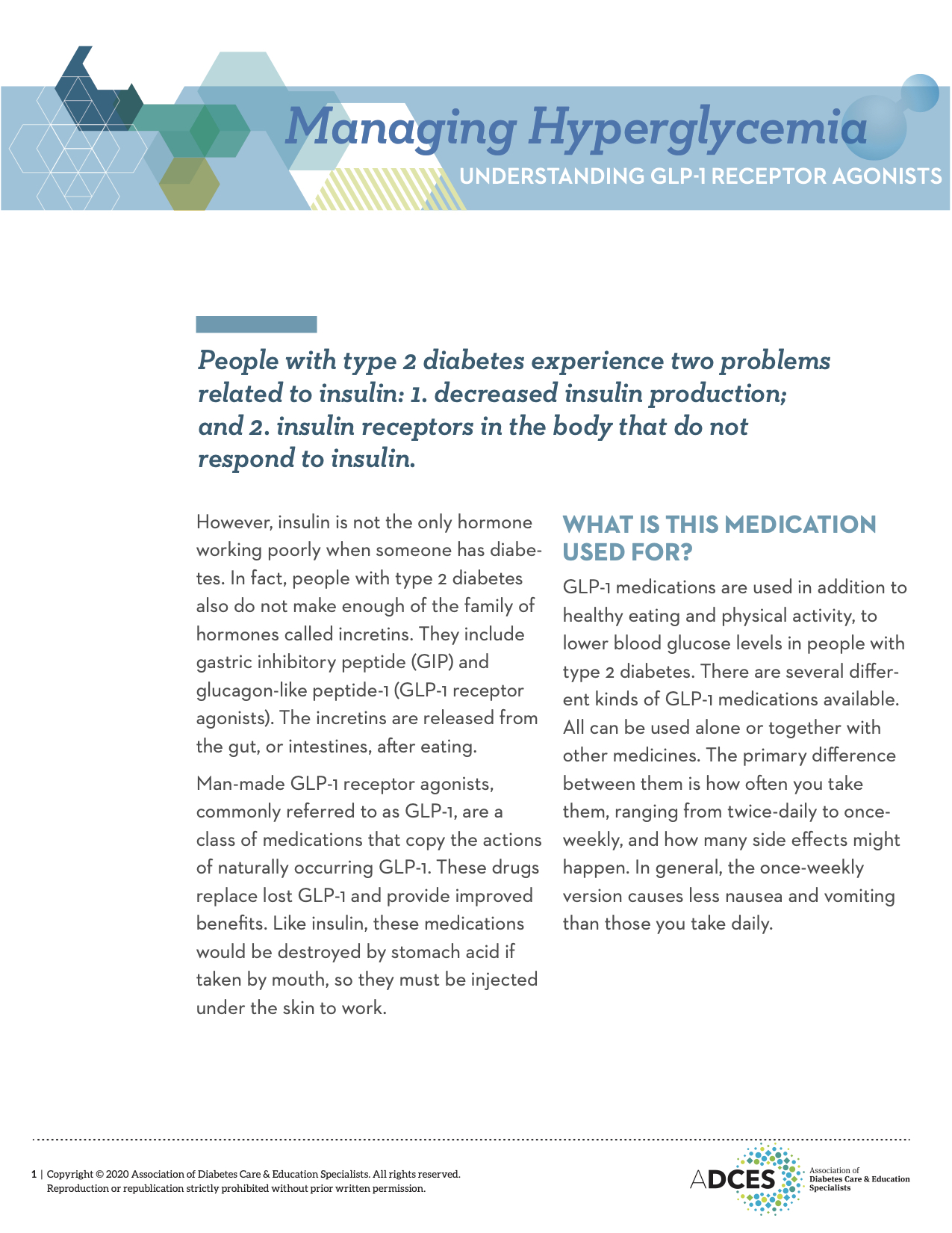 Diabetes Medication: GLP-1 Agonists