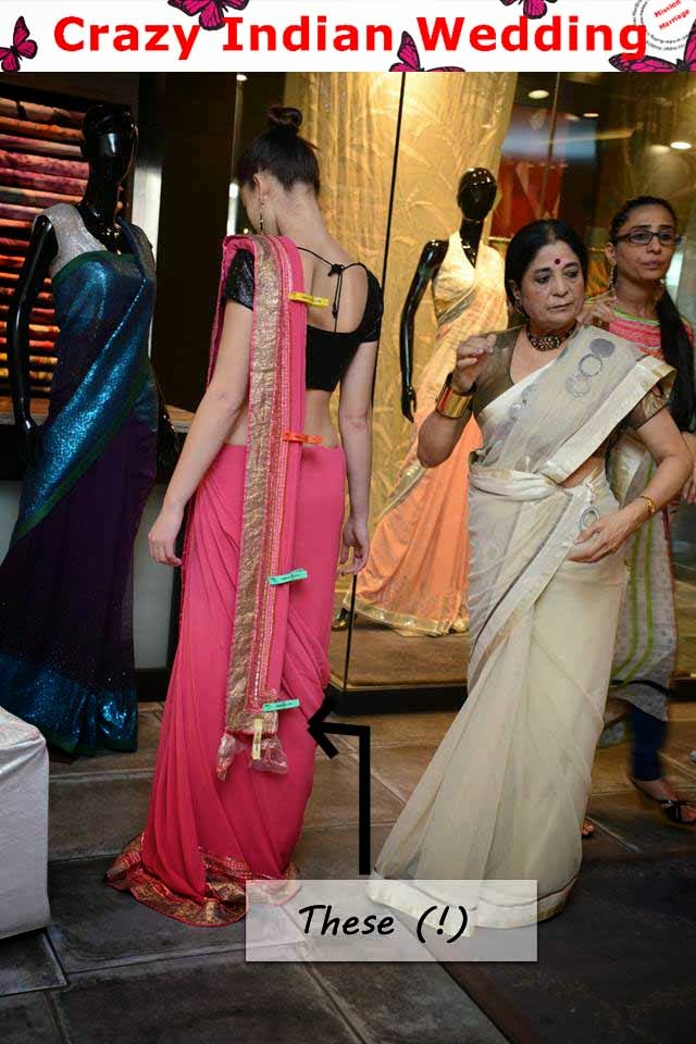 Crazy Indian Wedding : Mission Marriage: Dummy Guide to Saree Tying ...