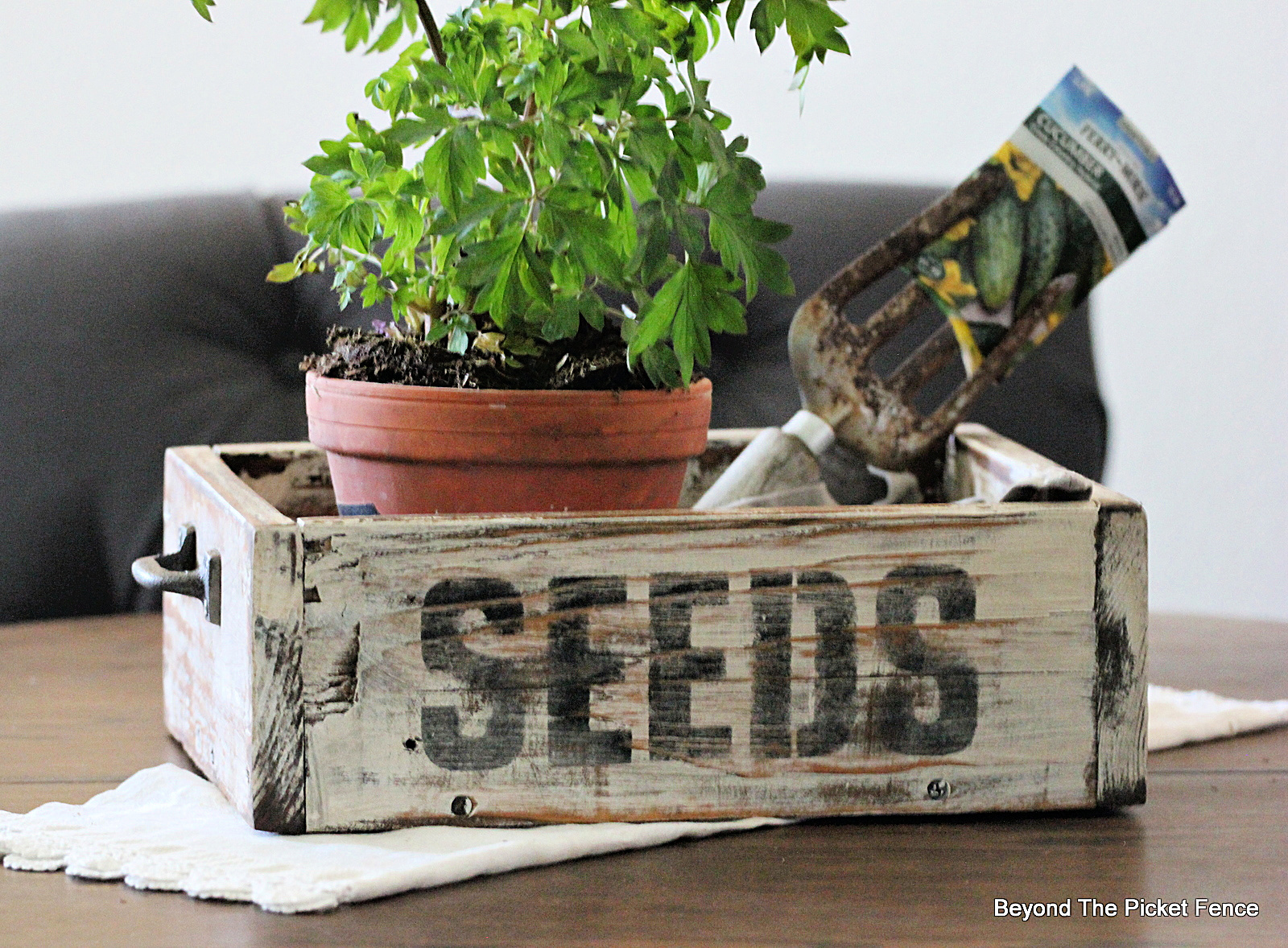 Beyond The Picket Fence: Seed Crate