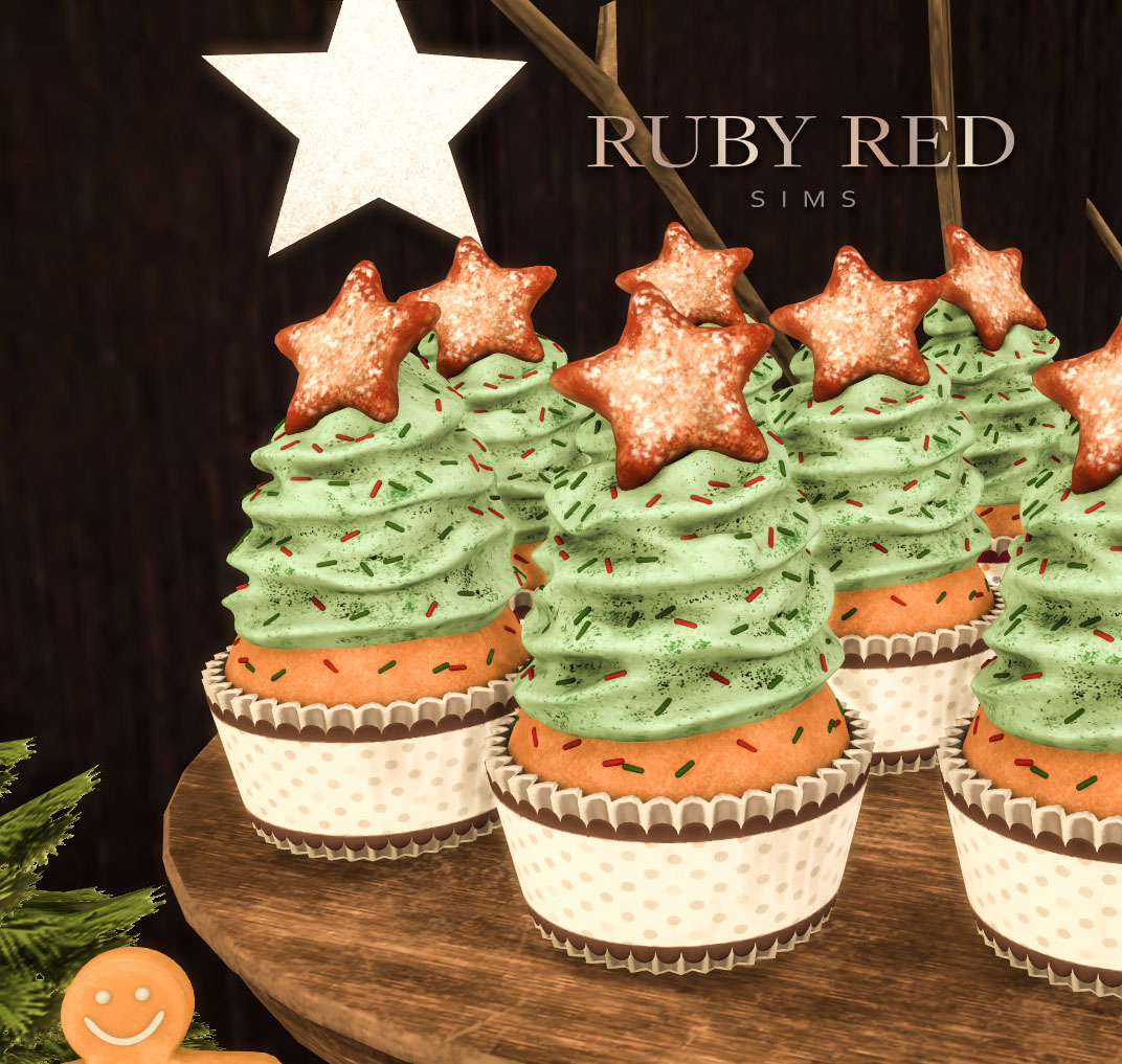 November: Sims 4 - Christmas CC Set - Part 1 [FREE] [Ruby Red Sims]