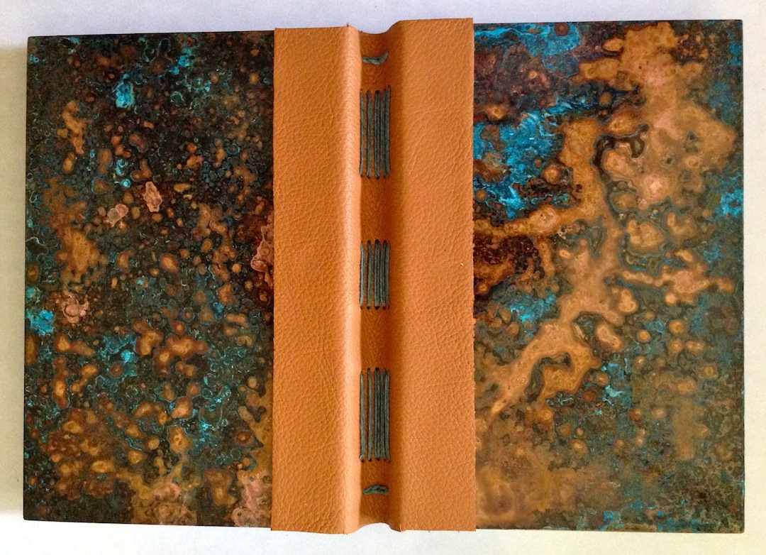 Art is the journey: Copper covered books
