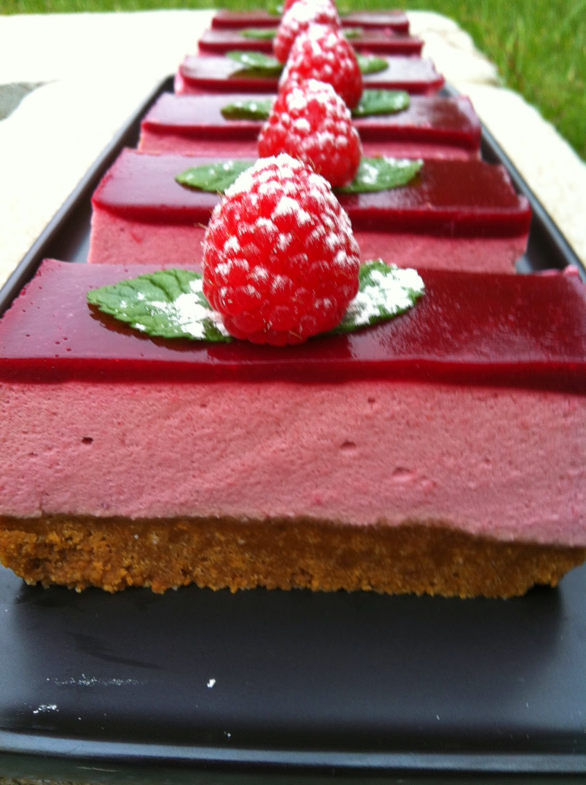 BAVAROIS A LA FRAMBOISE