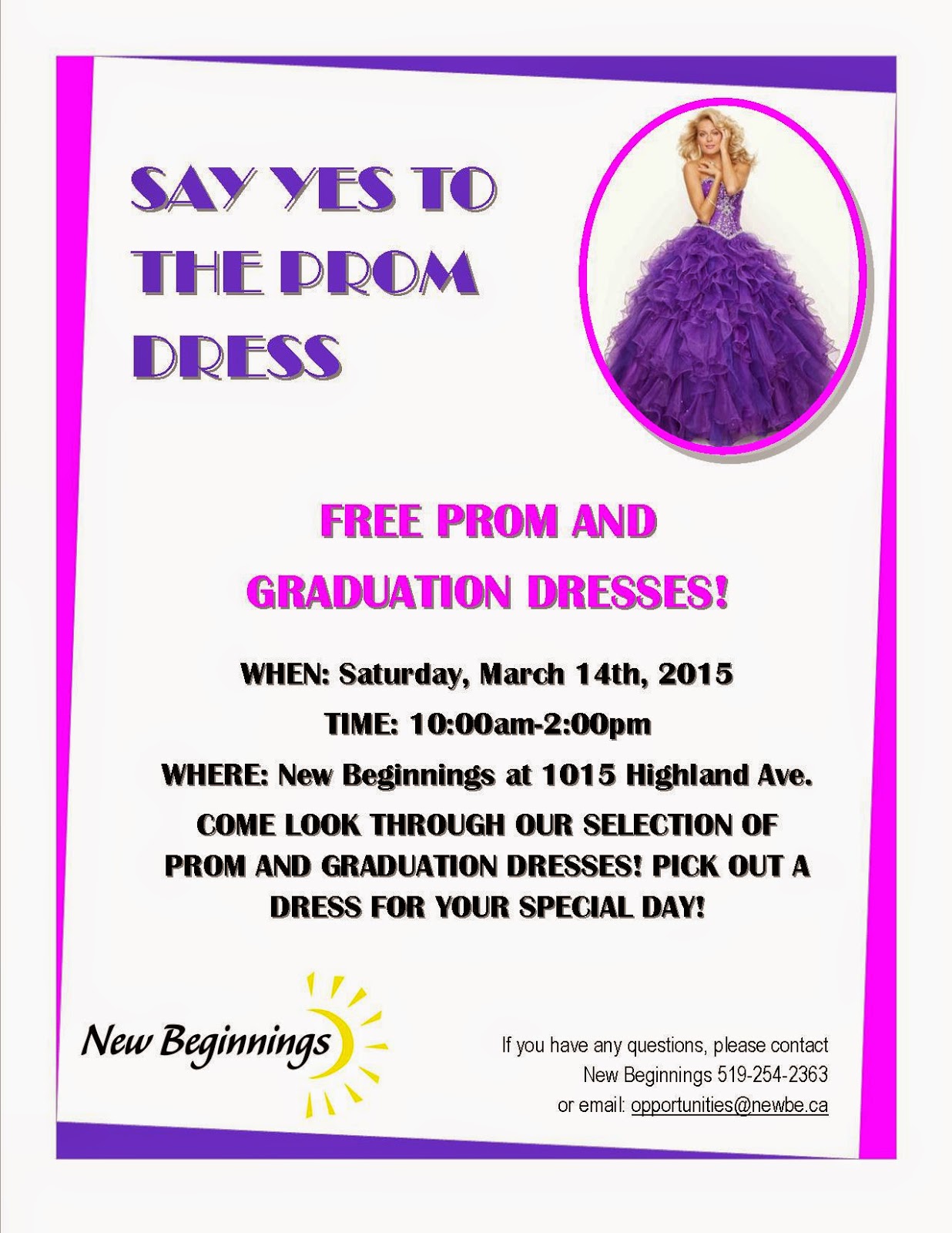 Say Yes to the Prom Dress