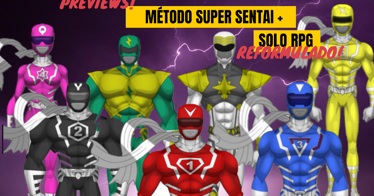 PREVIEW: Método BULLET JOURNAL Super Sentai + RPG Solo REFORMULADO ...