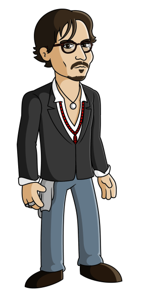Johnny Depp Cartoon Photos | Cartoon Photo and Wallpaper