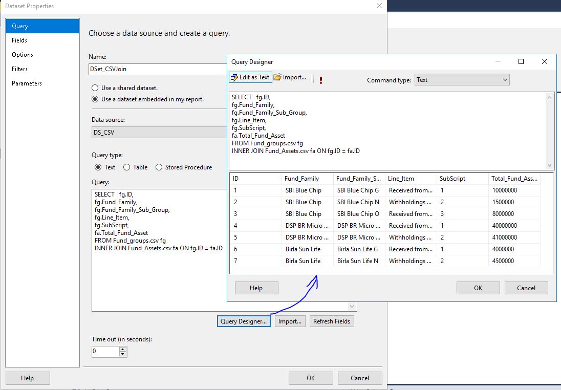 Talk to Anup: How to join two CSV files for SSRS Reporting