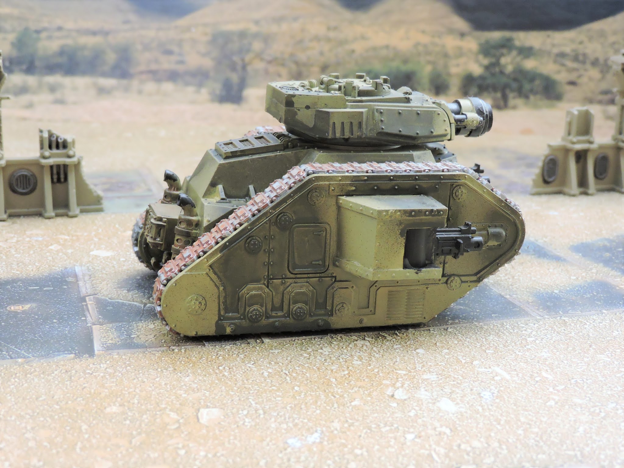 Stern Rake Studio: Pass in Review: Tank Support for the 187th Dragoon ...
