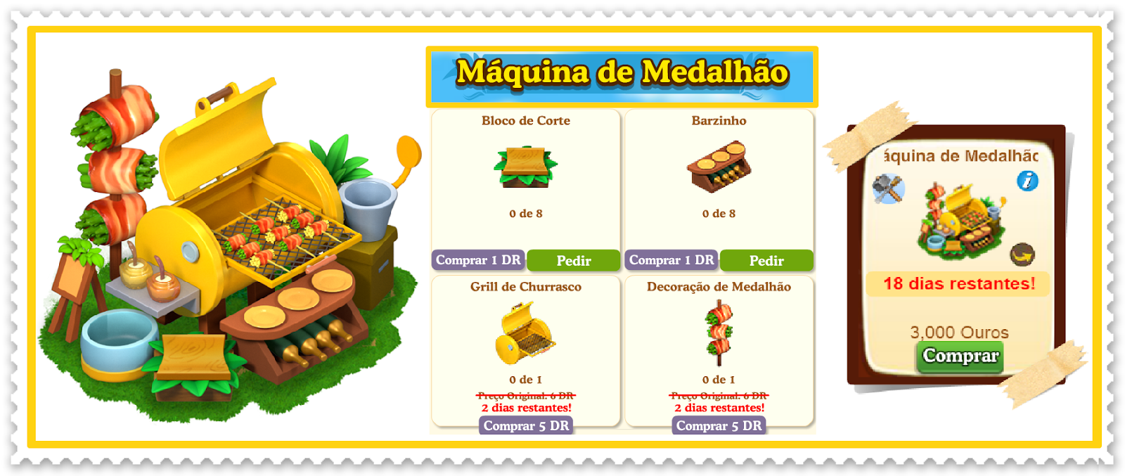 Blog Fazenda Feliz Amigas: Churrasco de Bacon de Dia dos Pais