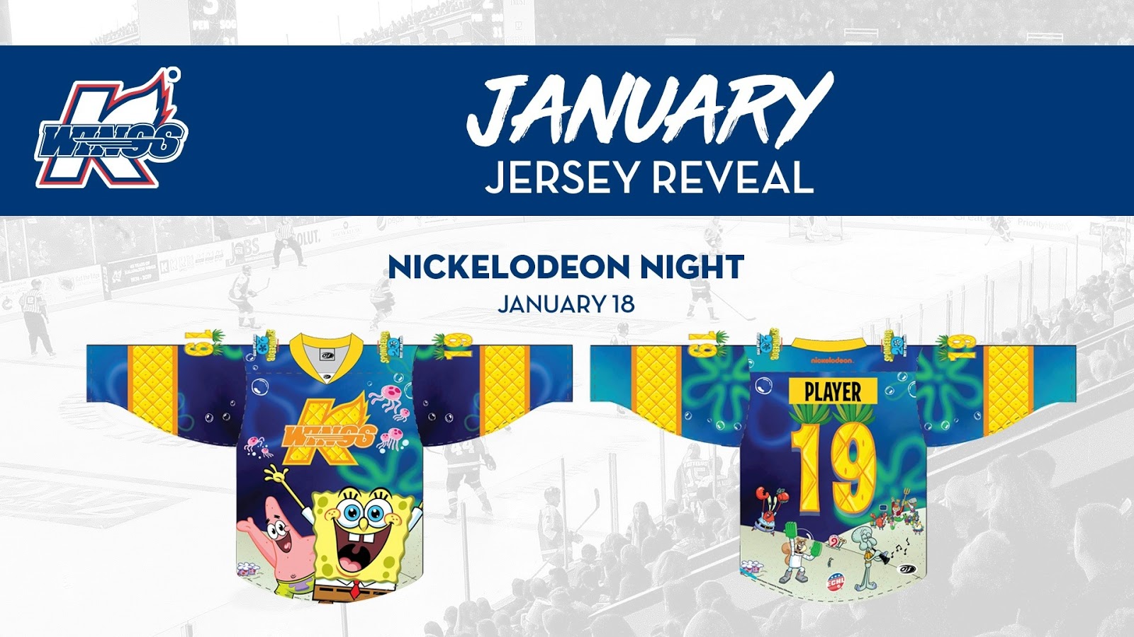 NickALive!: The Kalamazoo Wings to Host Nickelodeon Night Featuring ...