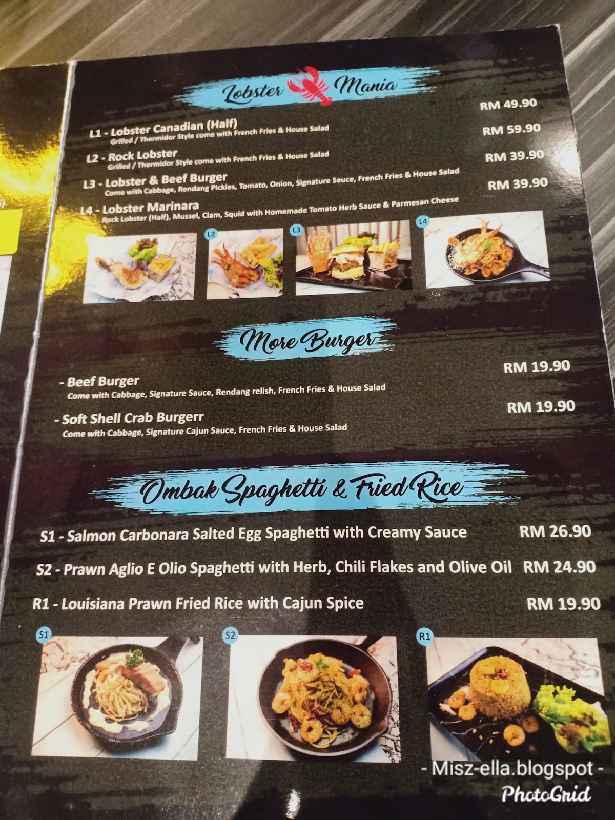 Nikmati 'seafood' mewah yang sedap di Ombak Kitchen, Bangsar ~ Dari ...