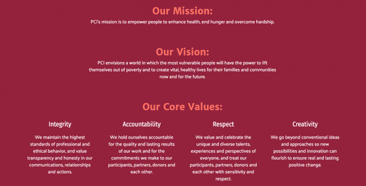 Short Mission Statements - Collage Template