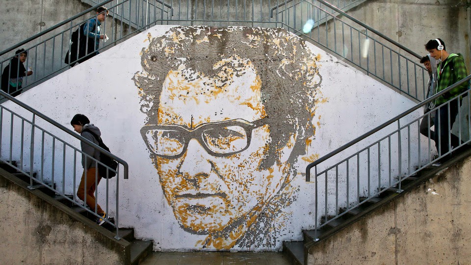Vhils New Mural - Seixal, Portugal | StreetArtNews | StreetArtNews