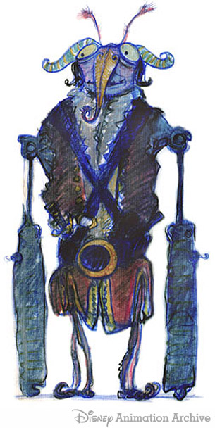 Living Lines Library: Treasure Planet (2002) - Character Design