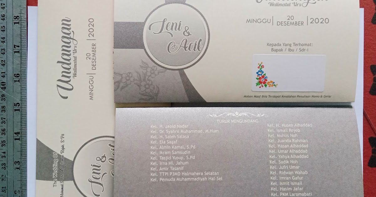 DESAIN TEMPLATE UNDANGAN NIKAHAN - DODARACOM.ID