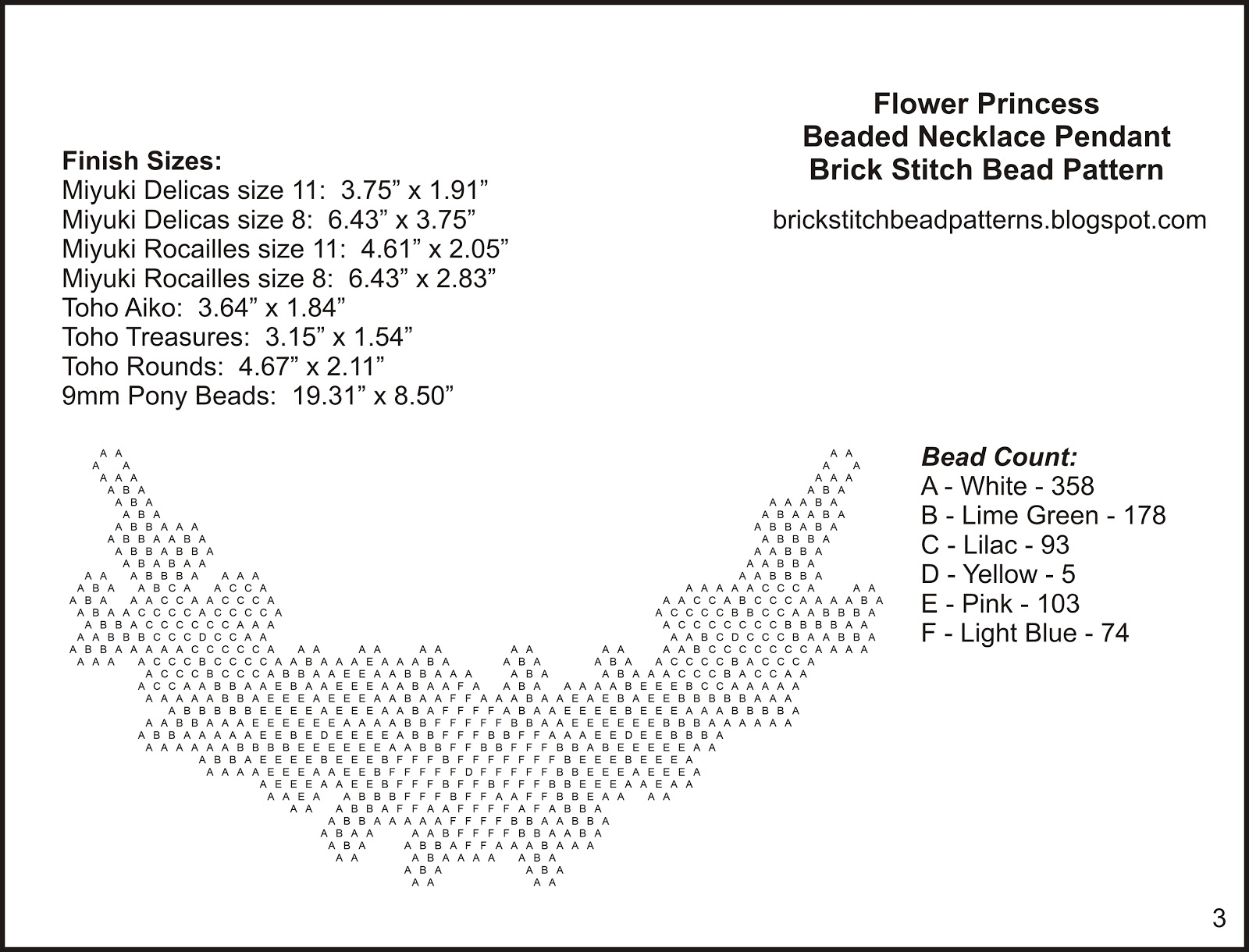 Brick Stitch Bead Patterns Journal: Flower Princess Brick Stitch Beaded ...