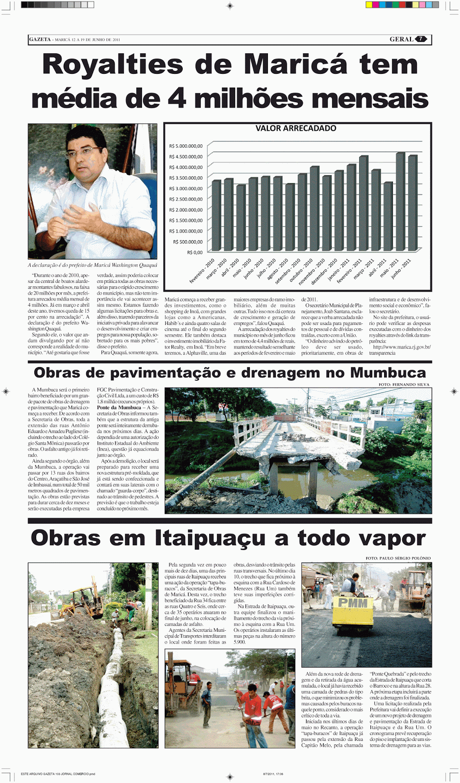 Jornal Gazeta - RJ: JÁ ESTA EM CIRCULAÇÃO GAZETA MARICÁ, O JORNAL DO ...