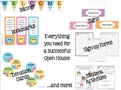 Smiling in Second Grade: Open House