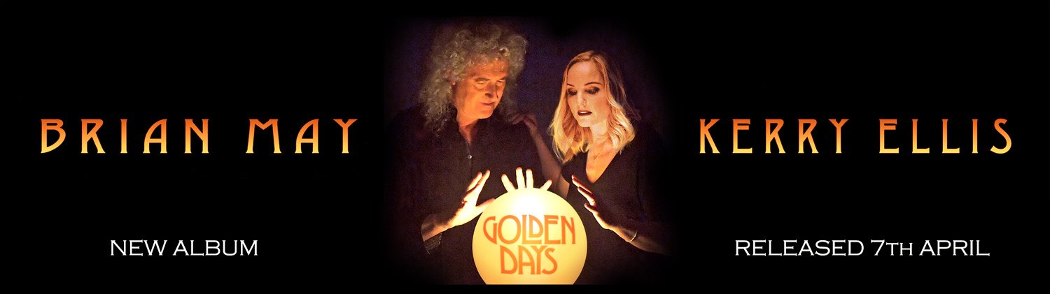 Il 7 Aprile esce Golden Days, il nuovo album di Brian May e Kerry Ellis ...