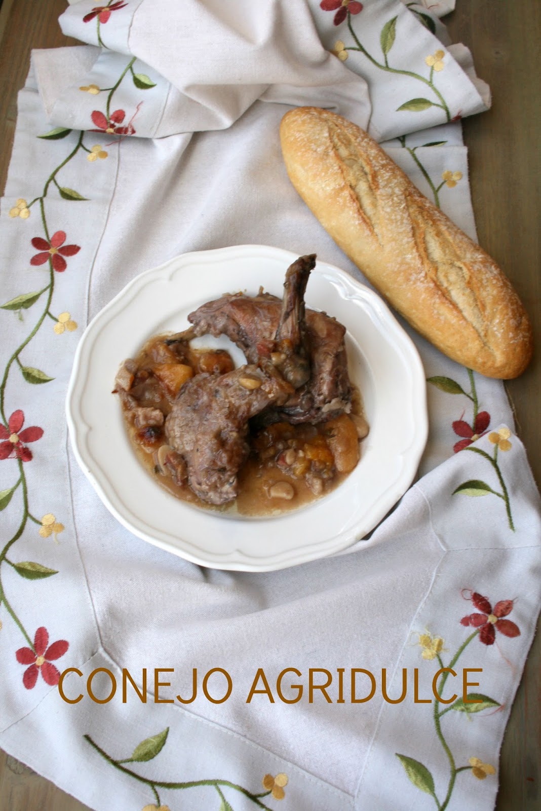 CONEJO AGRIDULCE | El Ágora de Ángeles