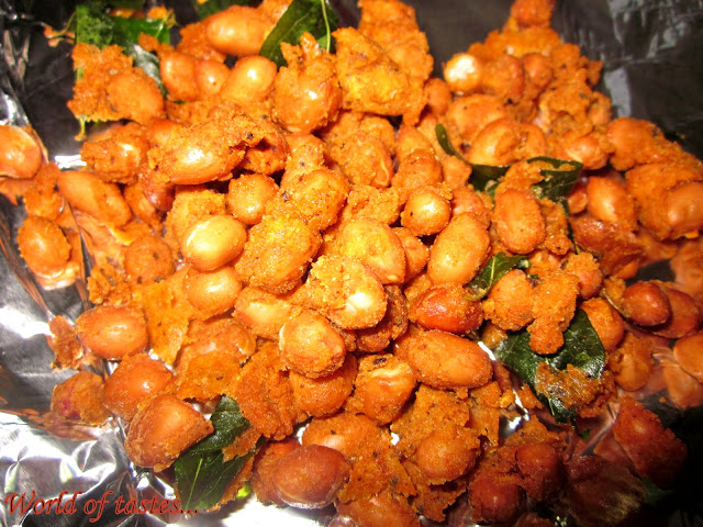 World of Tastes: Masala peanut