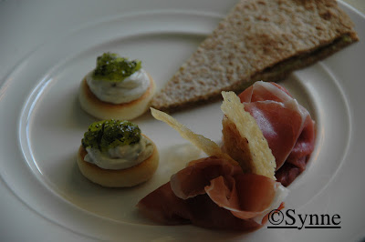 ganske enkelt: Enkel forrett med tre ting på en gang