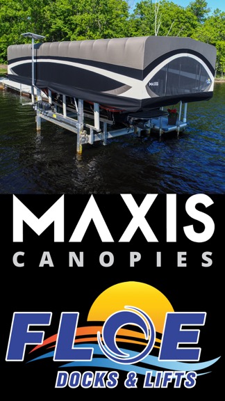 Floe Boat Lifts: Maxis Canopies
