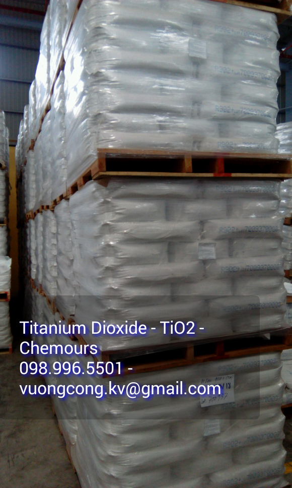 HÓA CHẤT CÔNG NGHIỆP: Bột màu trắng - Titanium Dioxide - TiO2